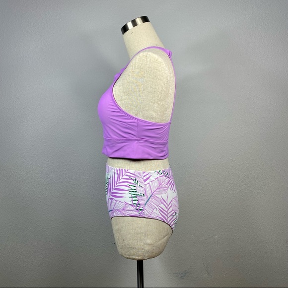Unlisted | Swim | Purple Floral Bikini Set | Poshmark